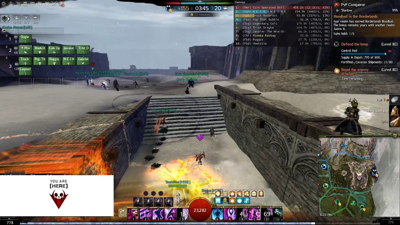 Prioritize the downs - GW2 Commander PoV - YouTube