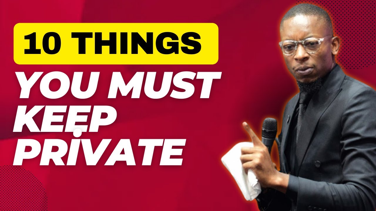 10 Things to Keep Private 🤐 _ Never share these things - YouTube