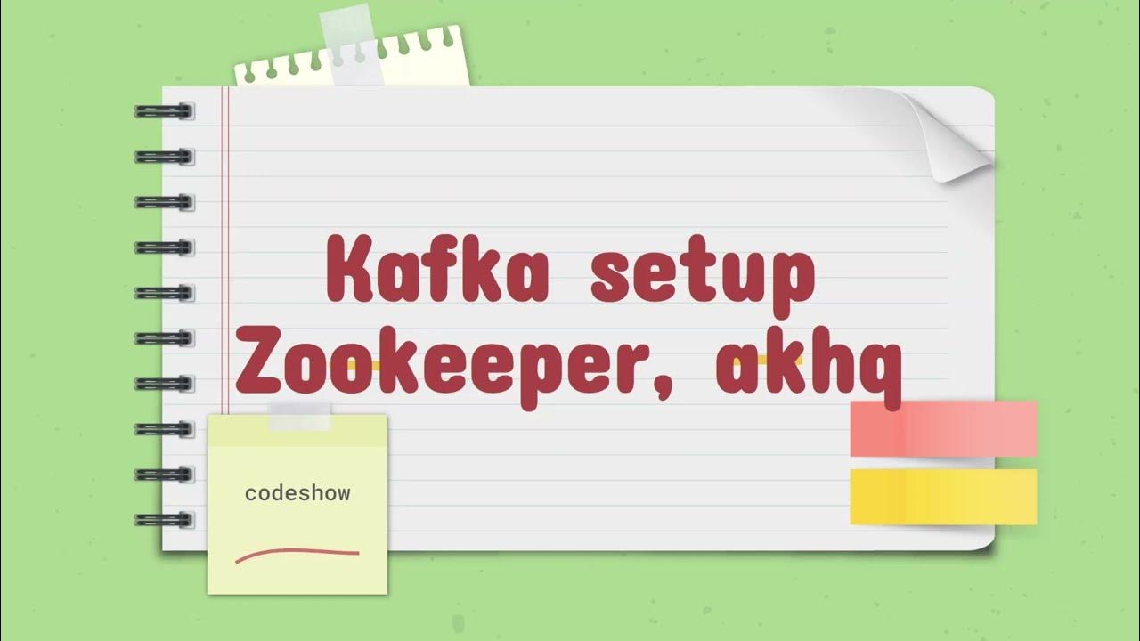 kafka environment setting and zookeeper description (kafka, zookeeper, akhq, quorum controller ...