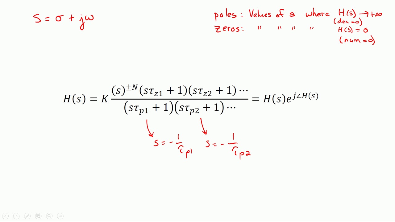 Bode Plot Lecture Part 1 - YouTube