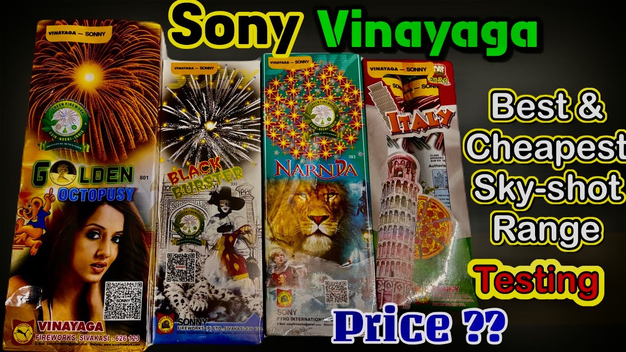 crackers stash😱10000🔥sony skyshots ️diwali crackers 2024👿cheapest ...