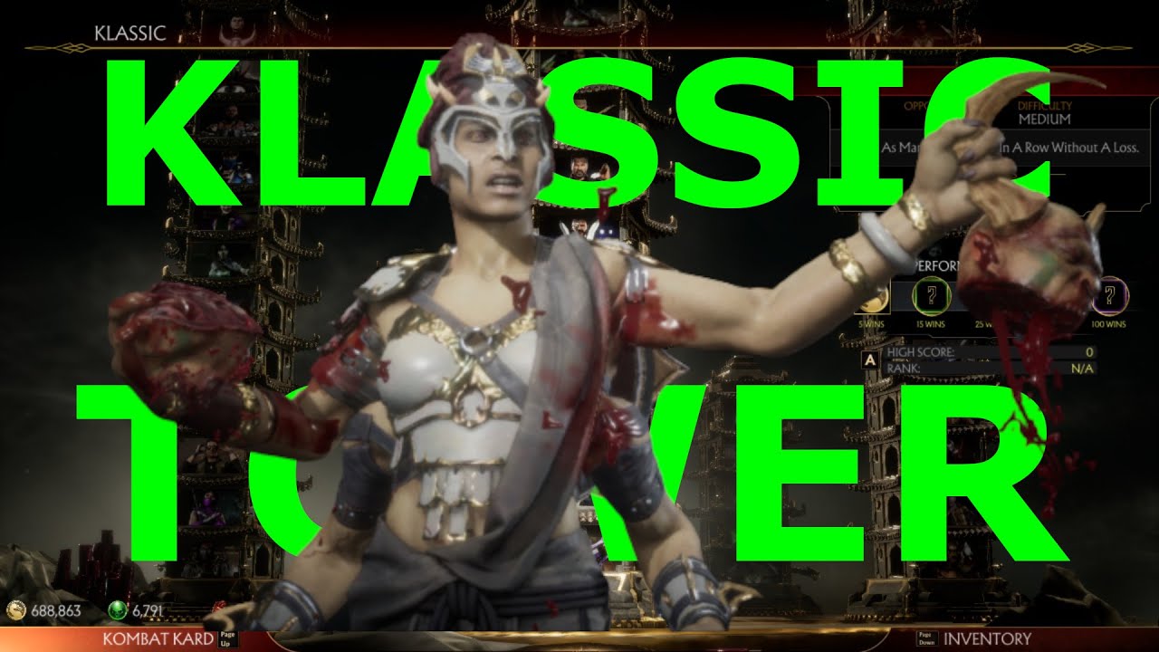 MK11 Ultimate Klassic Tower with Sheeva - YouTube