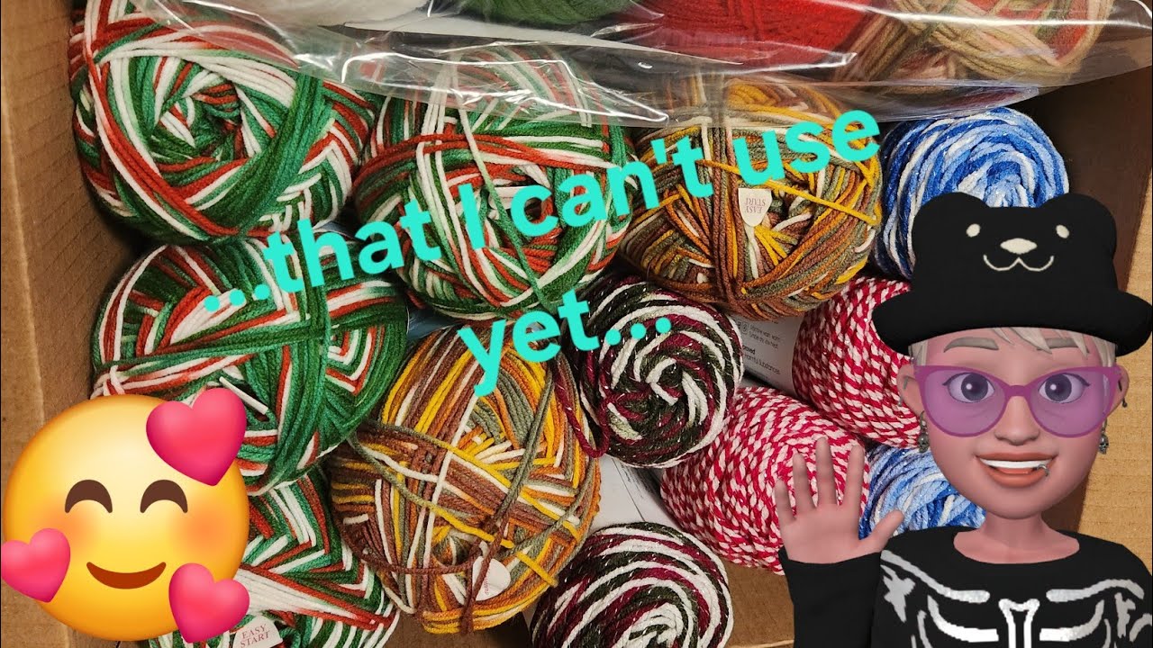 Forced Yarn Break... Haul that's just for looking at... - YouTube