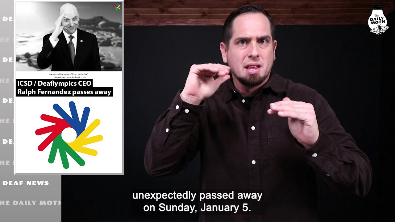 ICSD / Deaflympics CEO Ralph Fernandez passes away - YouTube