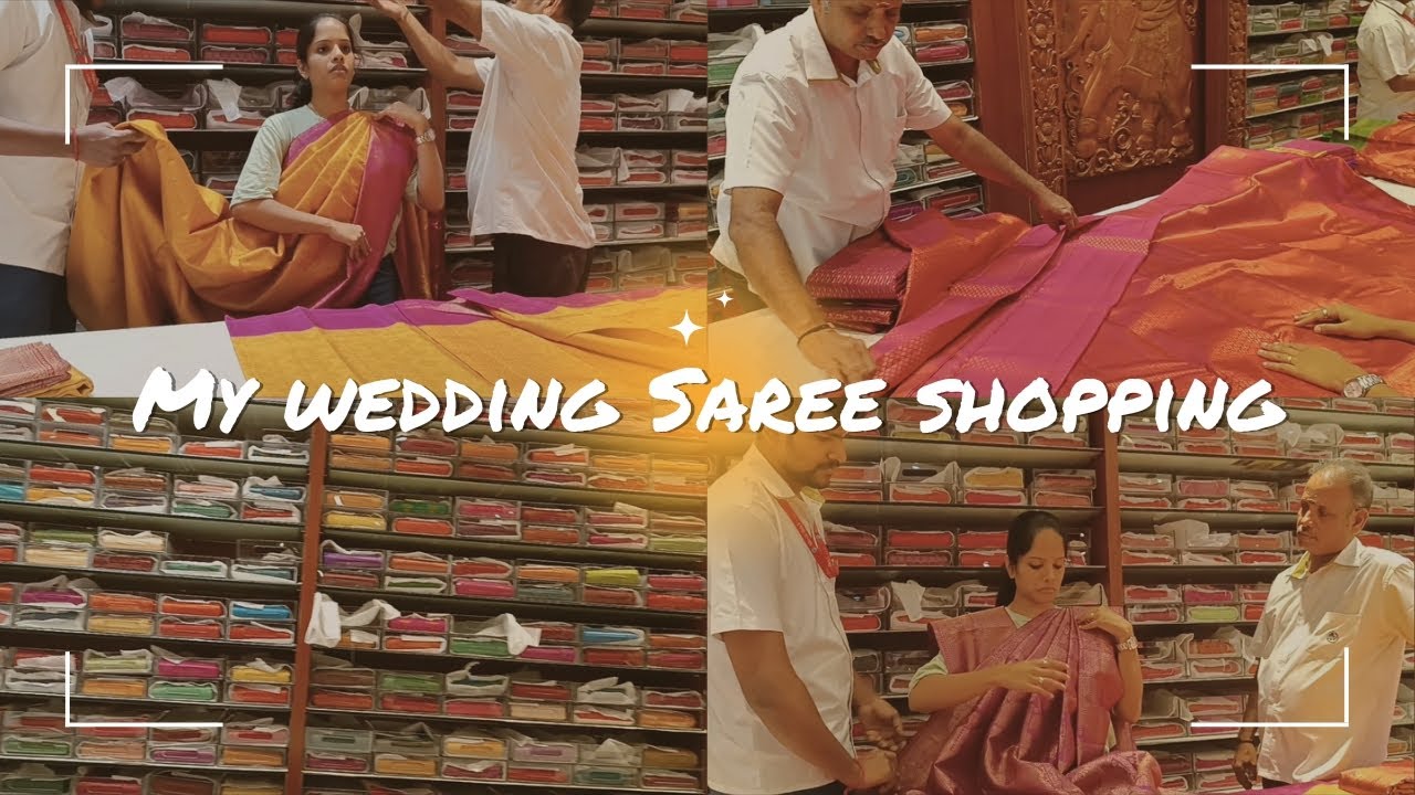 My Wedding Saree Shopping 🛍️🥻 | Shree Devi Textiles Coimbatore 🛣️ - YouTube