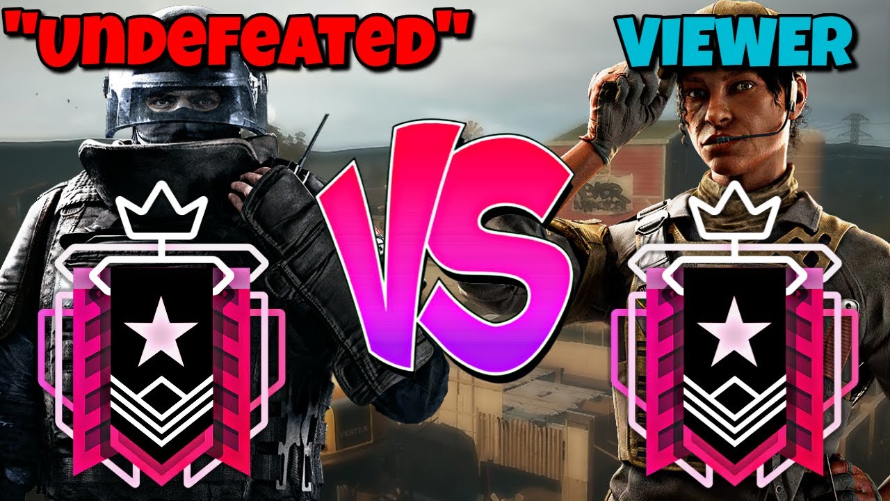 This FAKE R6 champion finally got humbled in a 1v1 - YouTube