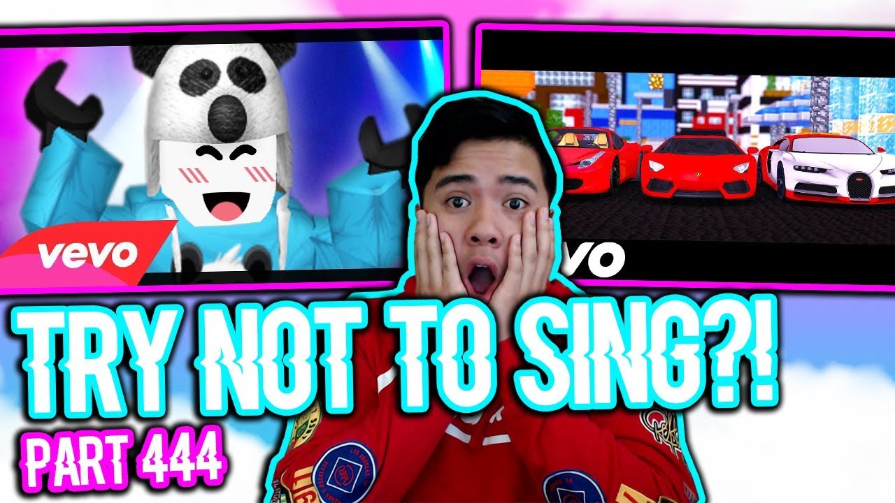 TRY NOT TO SING CHALLENGE IN ROBLOX?!!! (Part 444) - YouTube