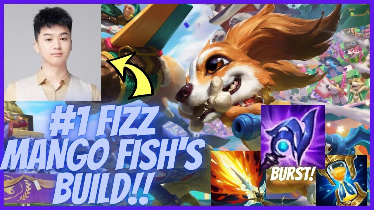 LUDENS FIZZ CRAZY BURST DAMAGE!! MANGO FISH'S BUILD!!| League of ...