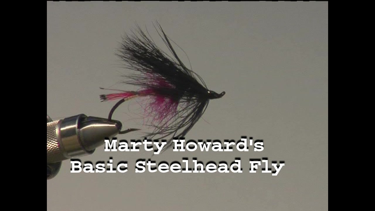 How to tie a traditional steelhead fly with fly tying legend Marty ...