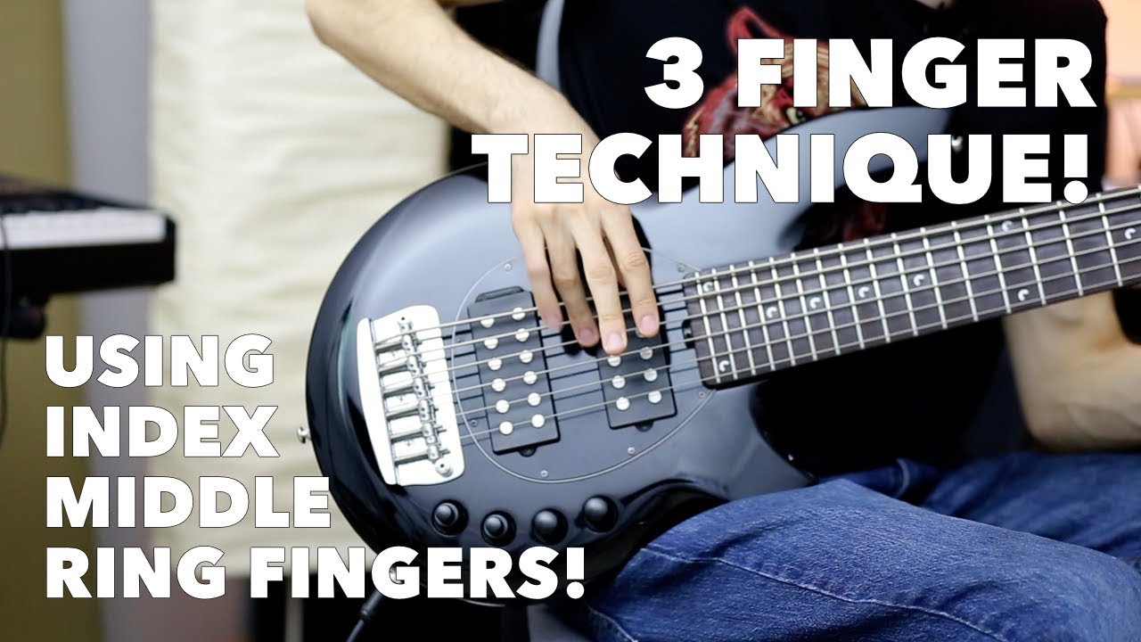 How to Play with 3 Finger Technique! - Exercises and Applications to ...