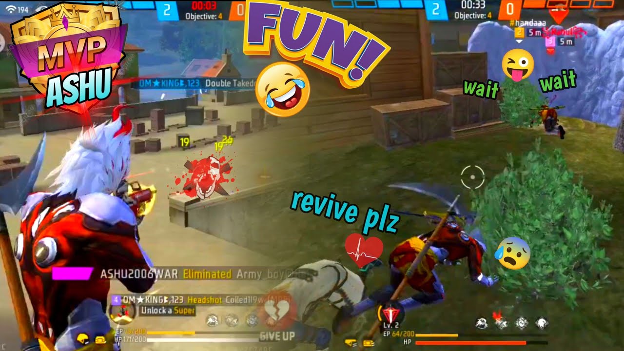 Free Fire | Crazy Fun and Amazing Victory - YouTube