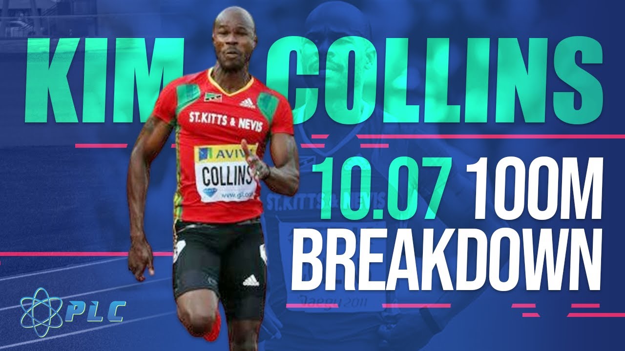 Kim Collins 10.07 100m Breakdown | Focus on Drive Phase - YouTube