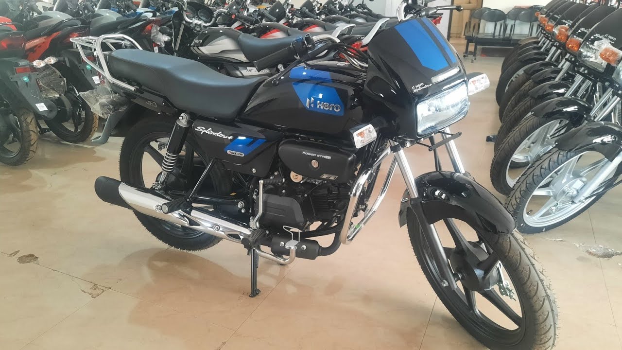 Newly Hero Splendor Plus Xtec 2022 Launch|New Blue😘Colour New Features ...