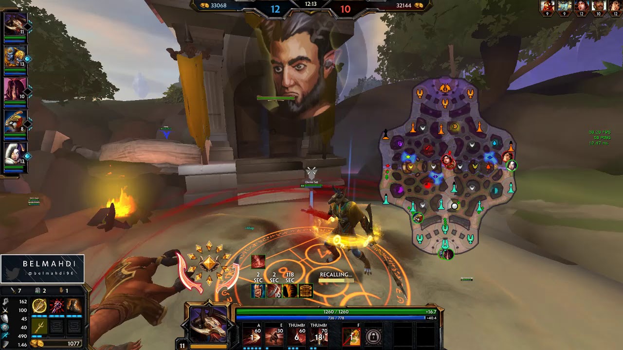 Smite Fr | Seth Midlane | Ranked Gold Saison 6 - YouTube