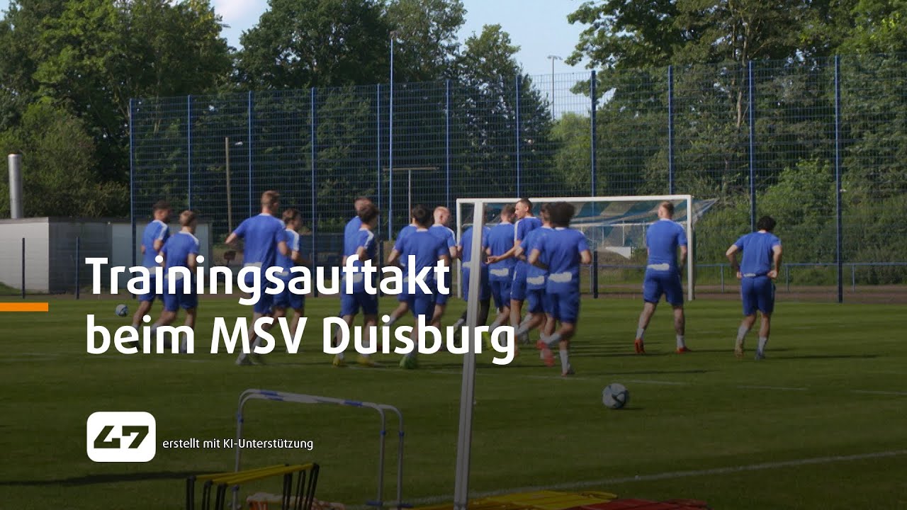 STUDIO 47 .live | MISSION WIEDERAUFSTIEG: TRAININGSAUFTAKT BEIM MSV ...