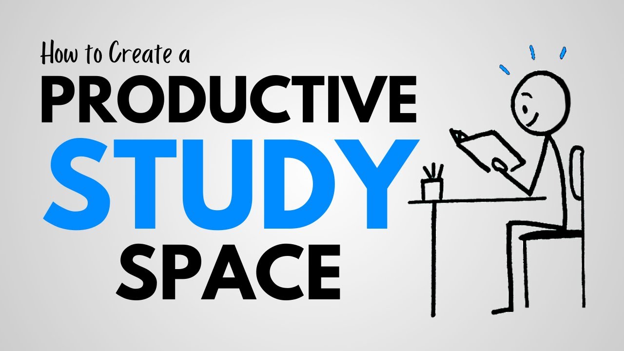 How to Create a Productive Study Space | 6 Simple Tips - YouTube