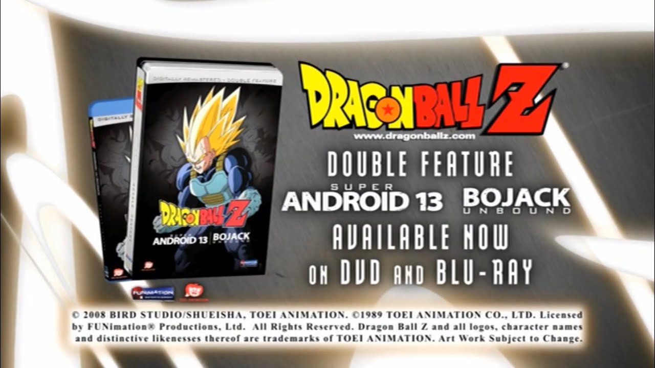 Dragon Ball Z Double Feature Super Android 13 /Bojack unbound - YouTube