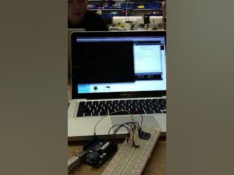 Accelerometer + Processing - YouTube
