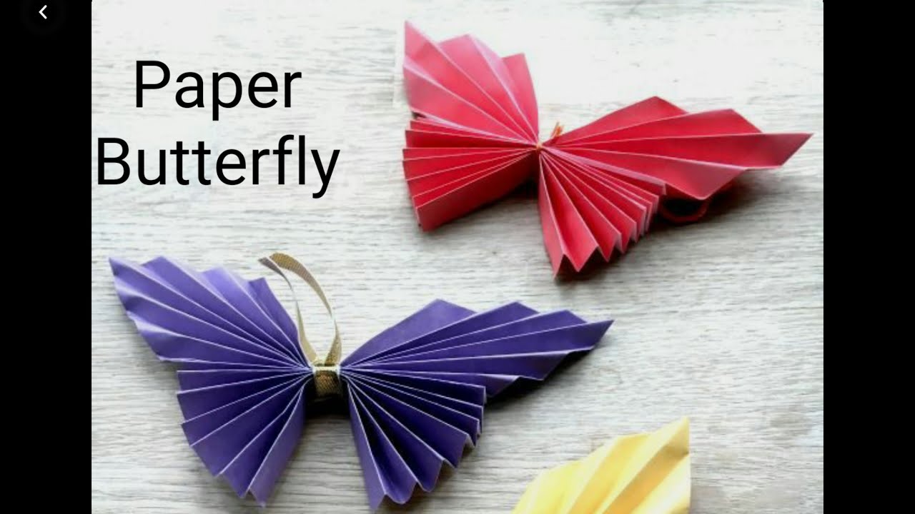 How to Make Butterfly DIY. - YouTube