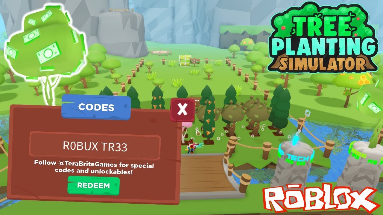 🌲SIMULÁTOR SÁZENÍ STROMŮ + 🔥NOVÉ KÓDY!🌳/ ROBLOX / Tree Planting ...