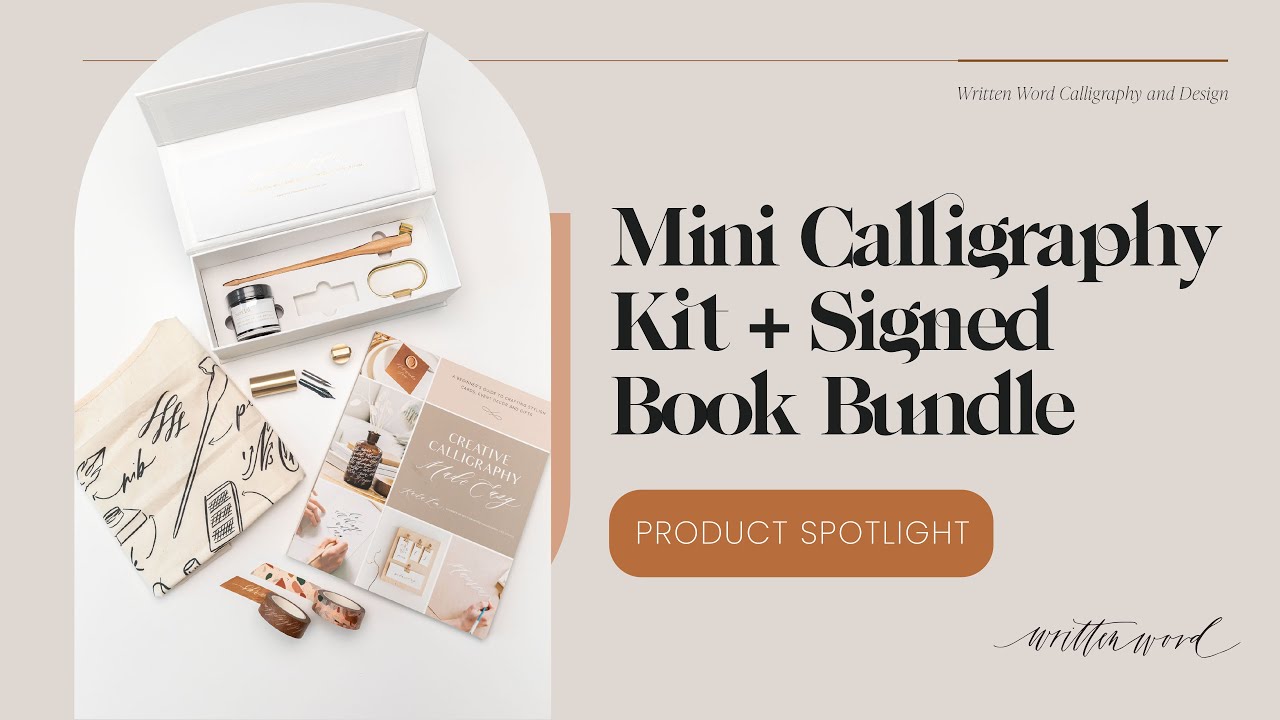 Mini Starter Kit + Signed Book Bundle - YouTube