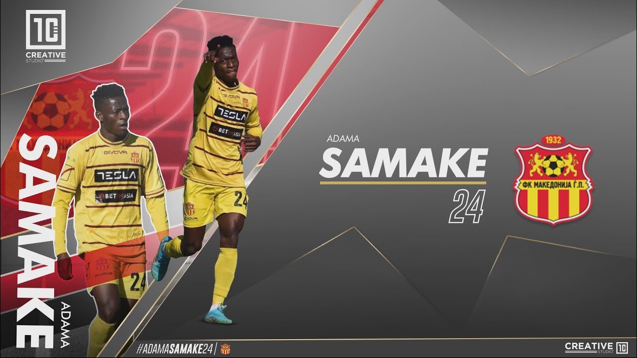 ADAMA SAMAKE 24 | HIGHLIGHTS | MIDFIELDER - YouTube