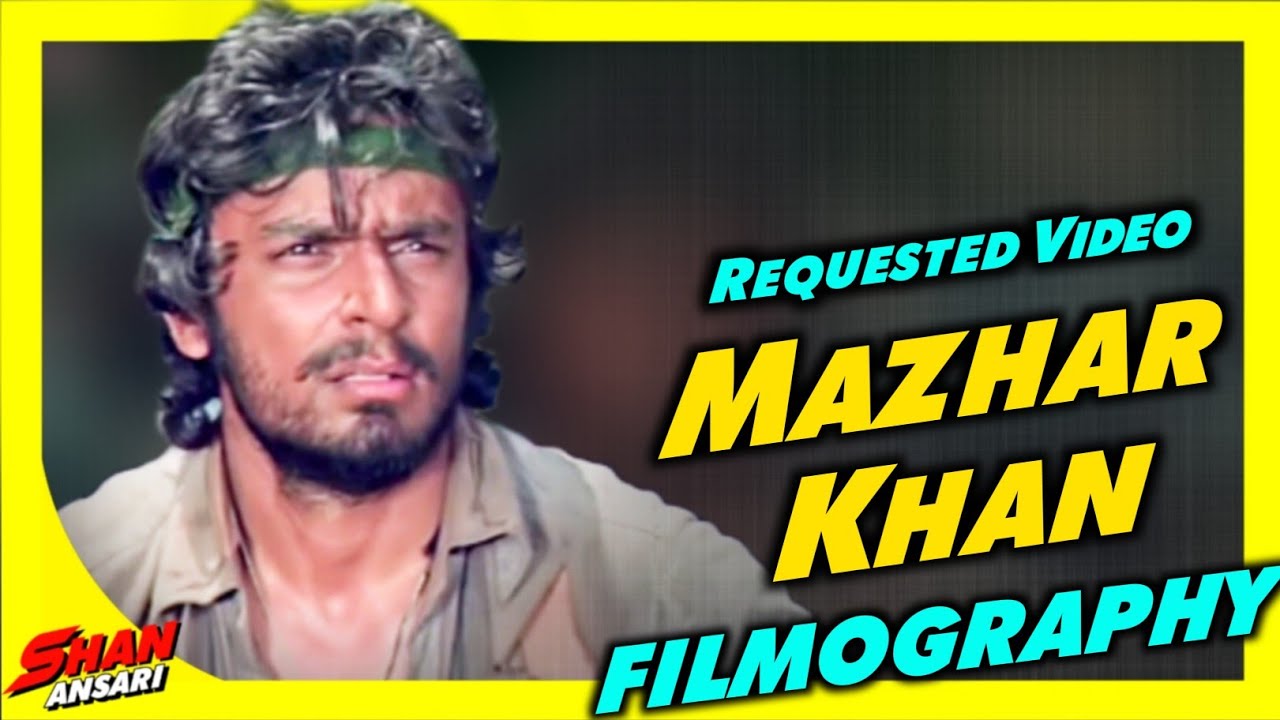 Mazhar Khan - Movies List - YouTube