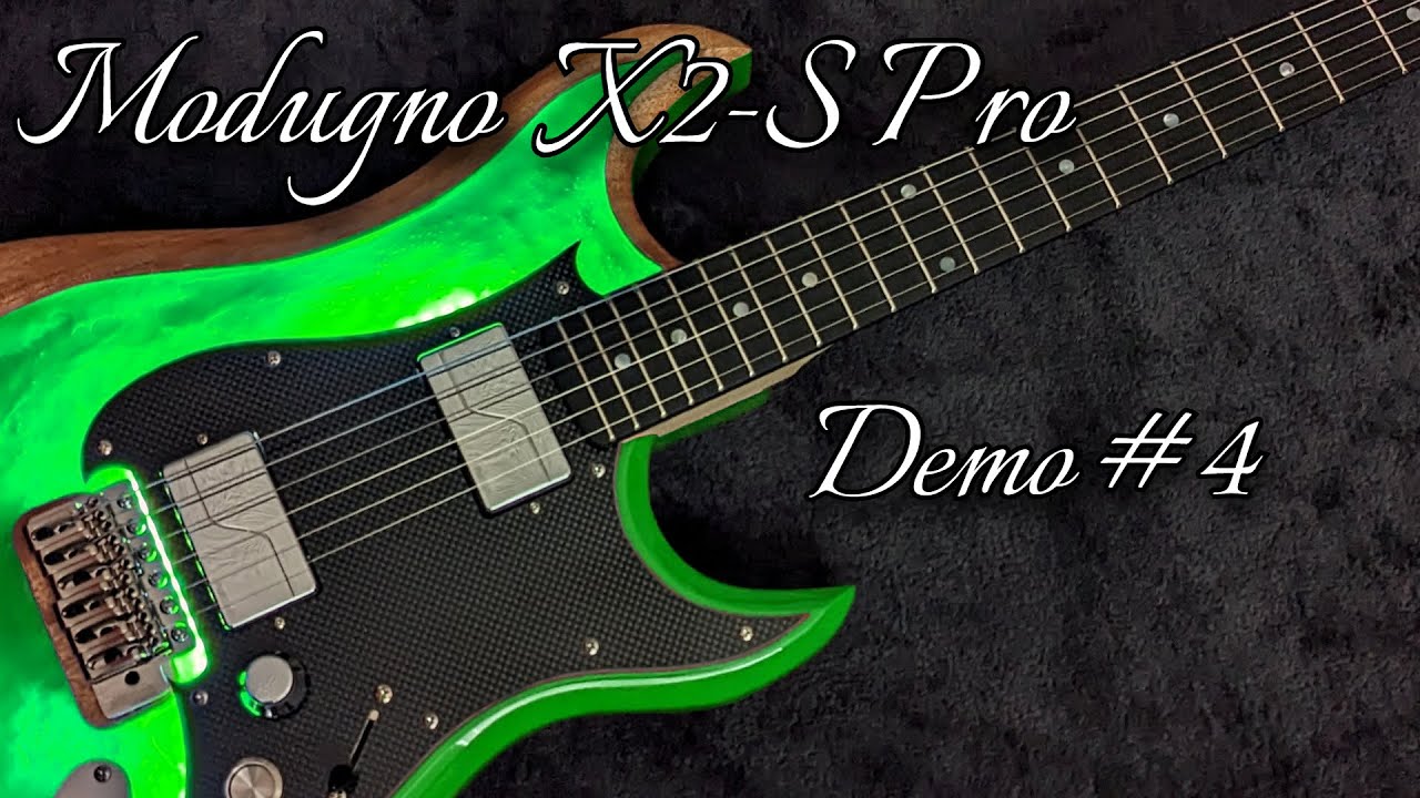 Modugno Guitars | X2-S Pro | Demo #4 - YouTube