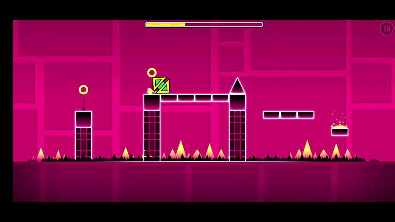 back on track - geometry dash - YouTube