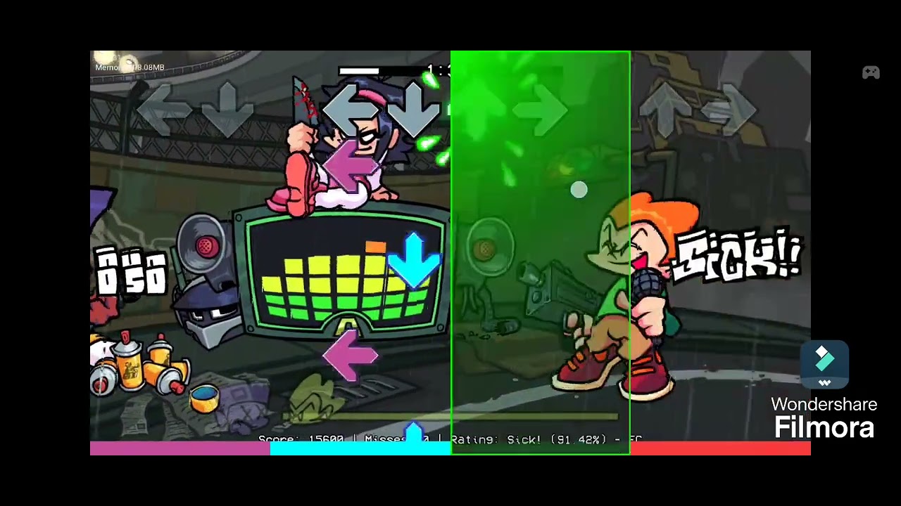 un gameplay de fnf weekend 1 - YouTube