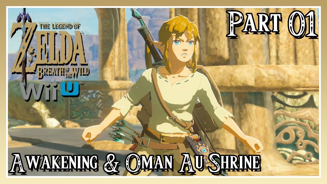 The Legend of Zelda: Breath of the Wild Wii U - Part 1: Awakening ...