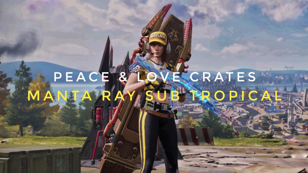 OPEN 80 PEACE & LOVE CRATES ·MANTA RAY SUB TROPICAL·| Call Of Duty ...