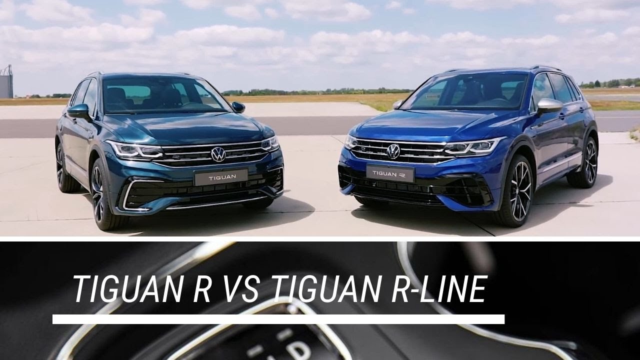 2021 Volkswagen Tiguan R vs Tiguan R Line new | Cars All New - YouTube