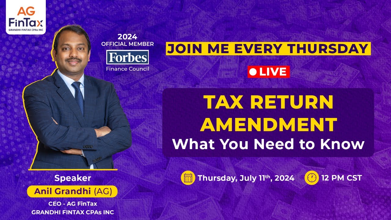 Tax Return Amendment: What You Need to Know #taxtips - YouTube