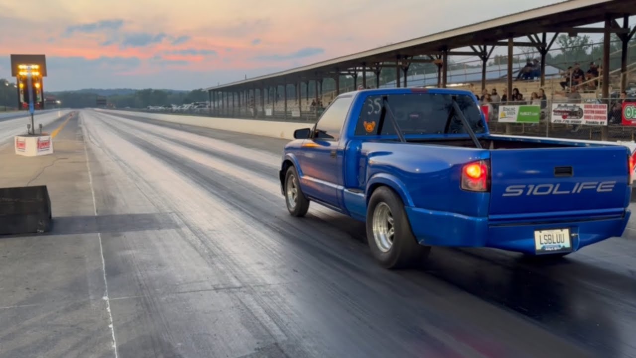 LS Swapped 96’ S10 1/4 Mile Drag Racing - YouTube
