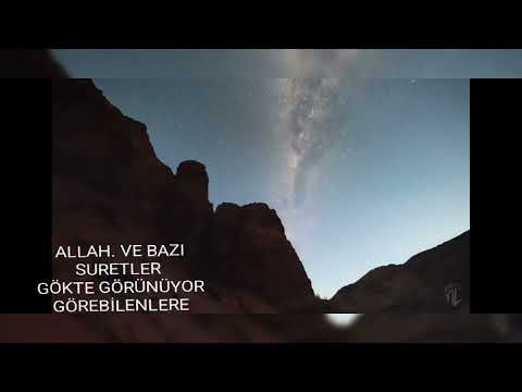 ALLAH GÖKTE GÖRÜNÜYOR