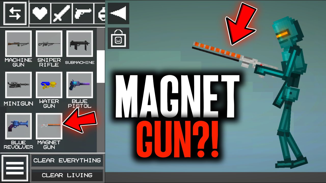 🔫 HOW TO GET a MAGNET GUN?! - Melon Playground - YouTube