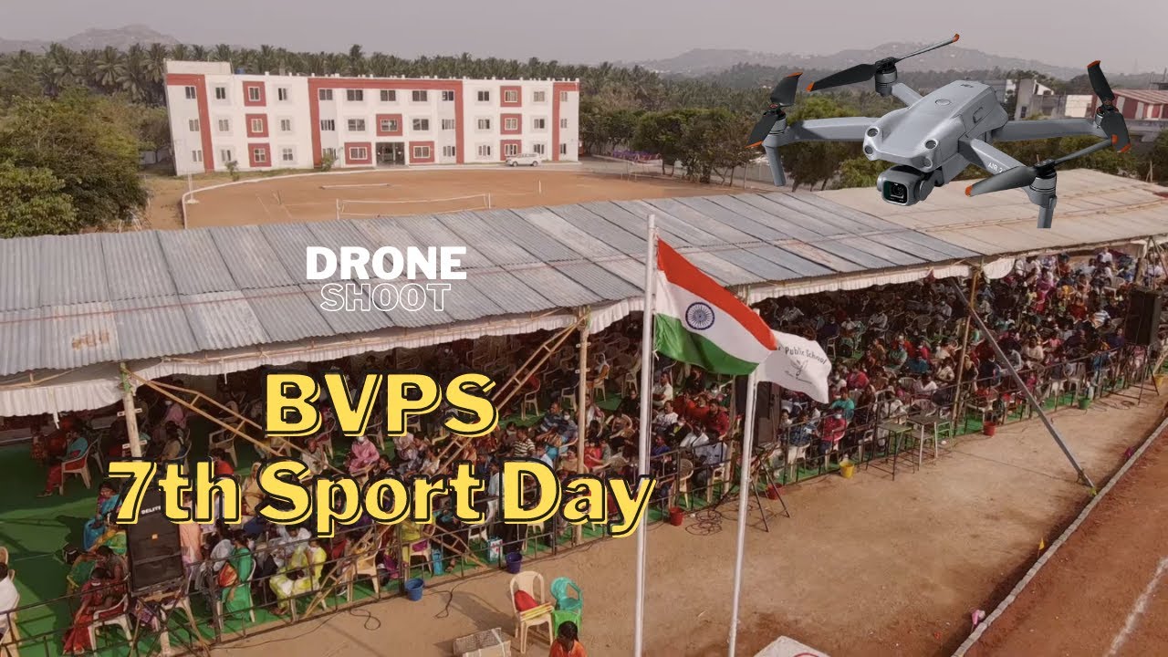 BVPS School Event [ 7th Sports Day ] || Drone shooting - YouTube