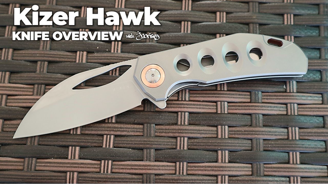 Kizer Hawk Folding Knife | 5-Minute Overview | Atlantic Knife - YouTube