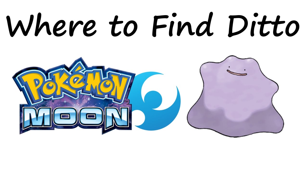 Pokemon Sun and Moon - Where to Find Ditto - YouTube