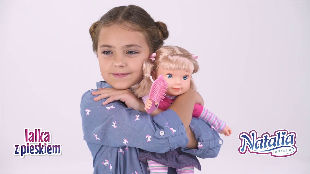 Lalka Natalia z pieskiem – Natalia Collection - YouTube