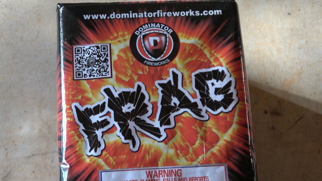 Frag 7 shot 200g cake by Dominator - YouTube