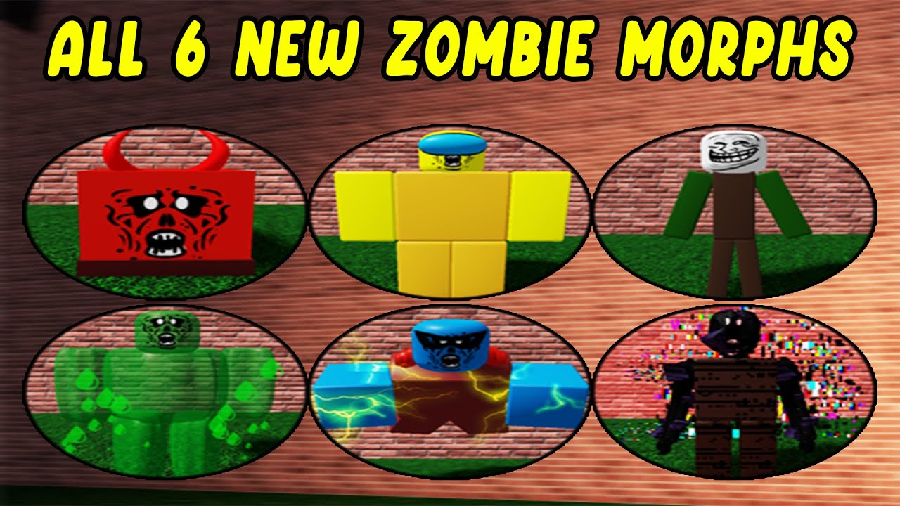 UPDATE - How To Find ALL 6 NEW ZOMBIE MORPHS in Find The Zombie Morphs ...