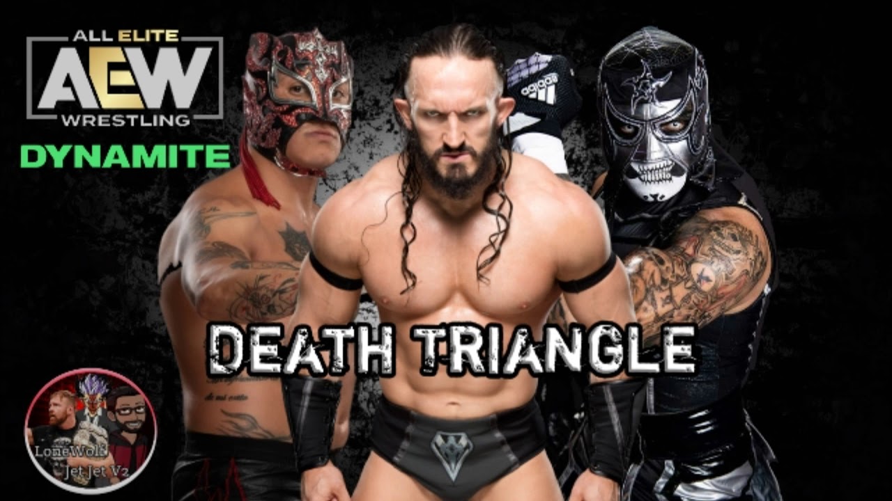 Death Triangle 1st AEW Theme Song || Lucha Bros + Out Of Time (Remix ...