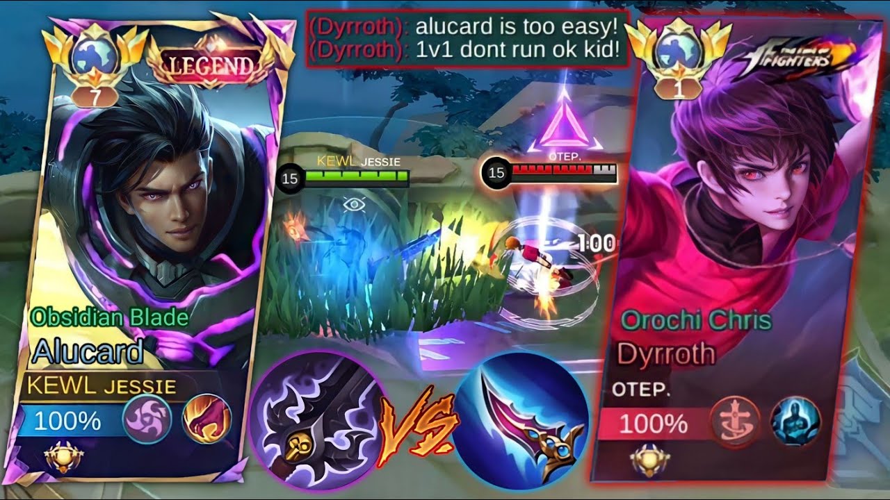 GLOBAL ALUCARD VS OROCHI CHRIS GLOBAL DYRROTH!🔥 | WHO IS THE KING OF ...