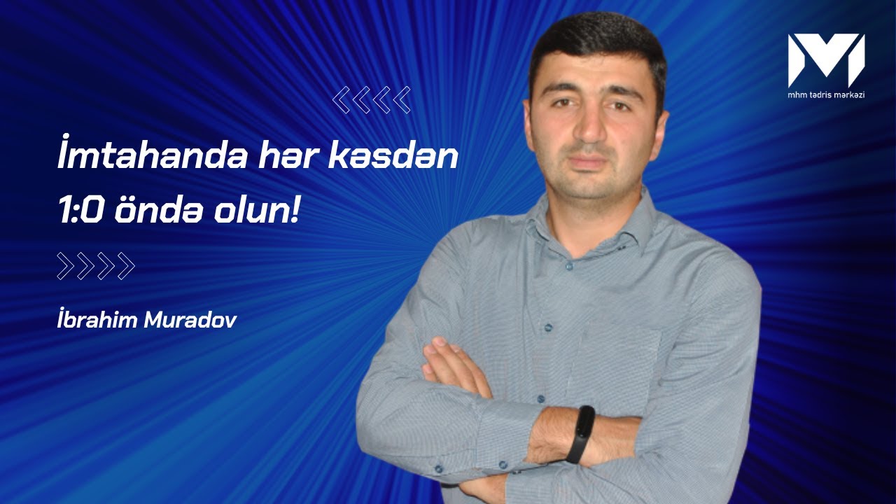 Blok imtahanında diqqət etməli olduğunuz sual tipləri! - İbrahim Muradov - YouTube