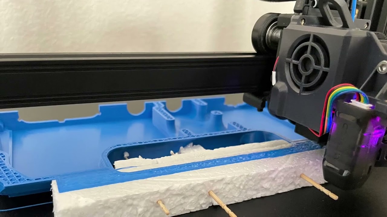 First time 3d printing VESC little focer controller box. - YouTube