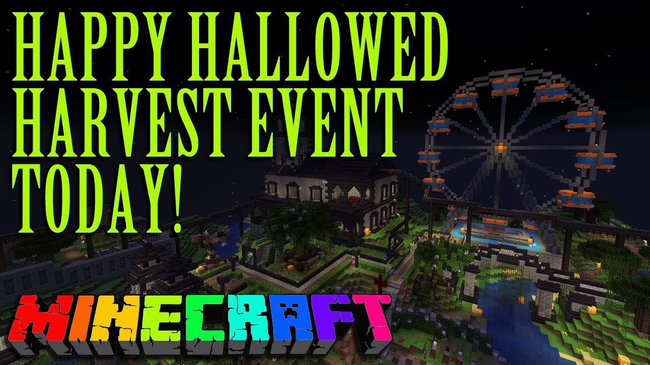 Minecraft: Happy Hallowed Harvest! - YouTube