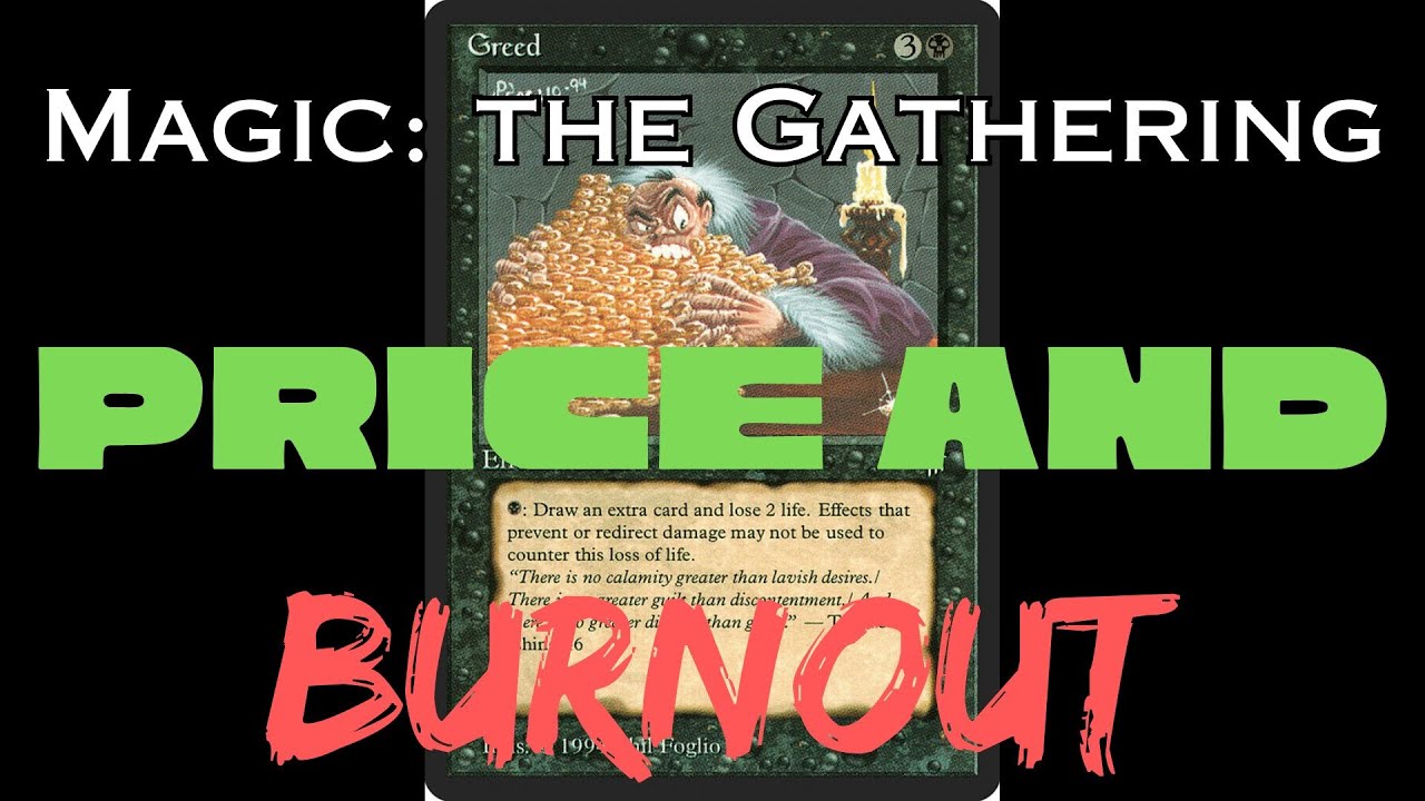 Magic: the Gathering Price and Burnout - YouTube