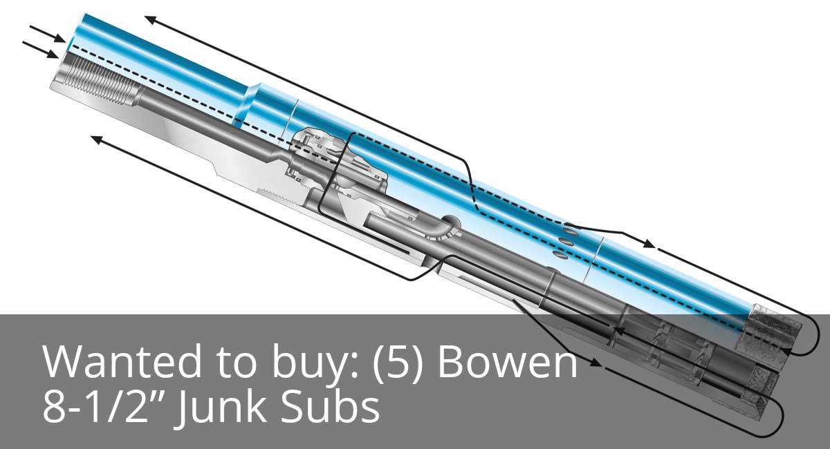 I want to buy (5) Bowen 8-1/2” Junk Subs - YouTube